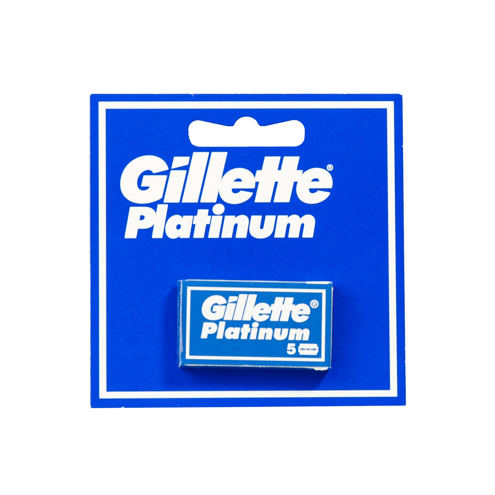 Gillette Platinum Classic Double Edge Razor Blades (5 Count) – Smallflower