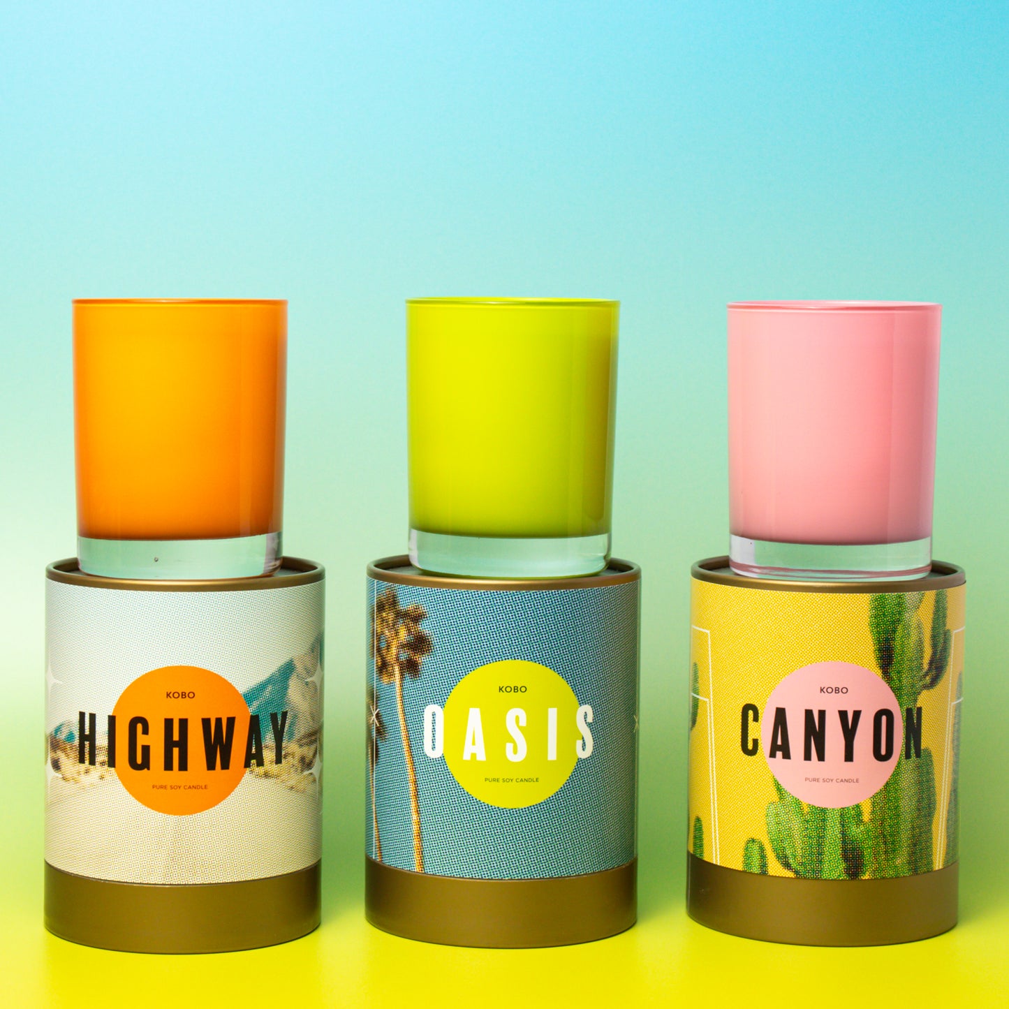 KOBO Highway Road Trip Candle (11 oz) #10087652 – Smallflower