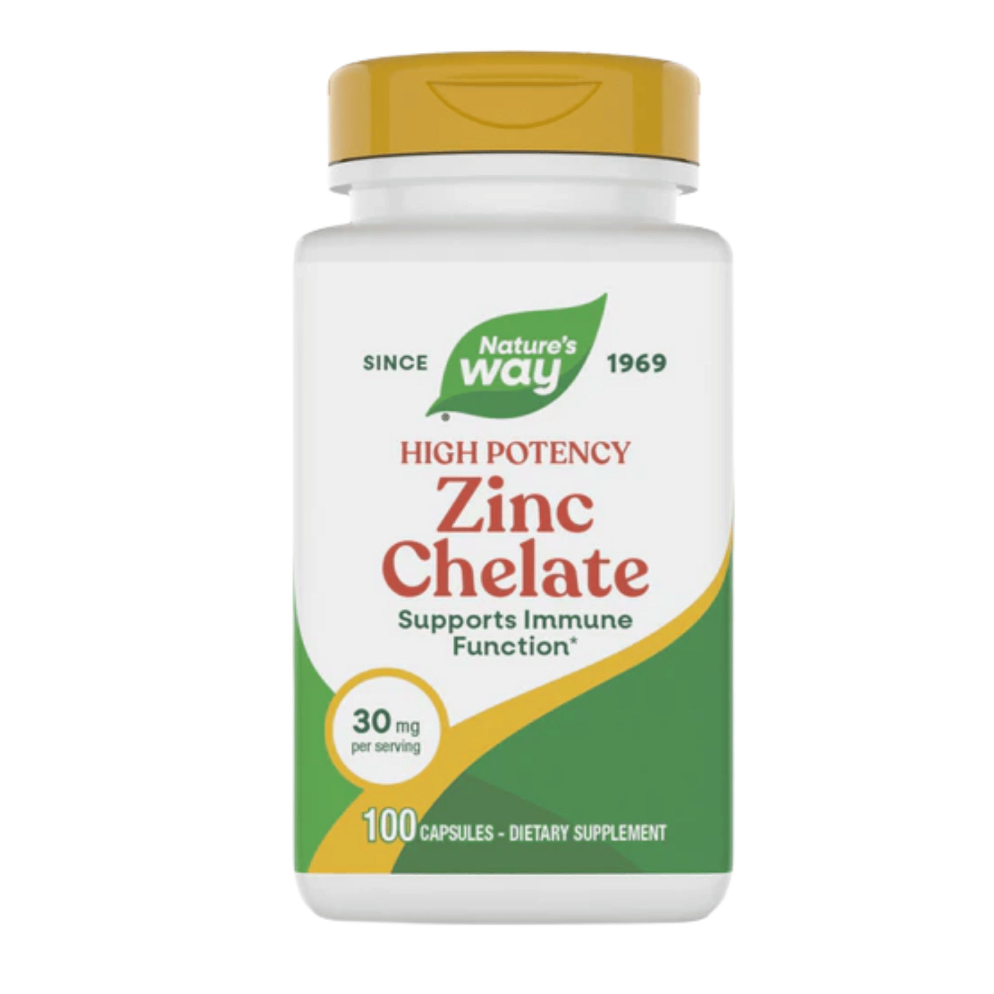 Nature’s Way Zinc Chelate (100 count) – Smallflower