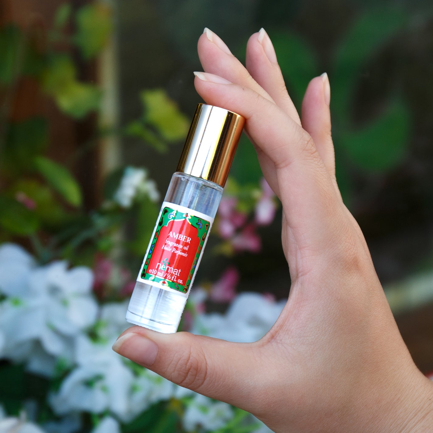 Nemat Amber Oil Fragrance Roll-On (10 ml) | Smallflower