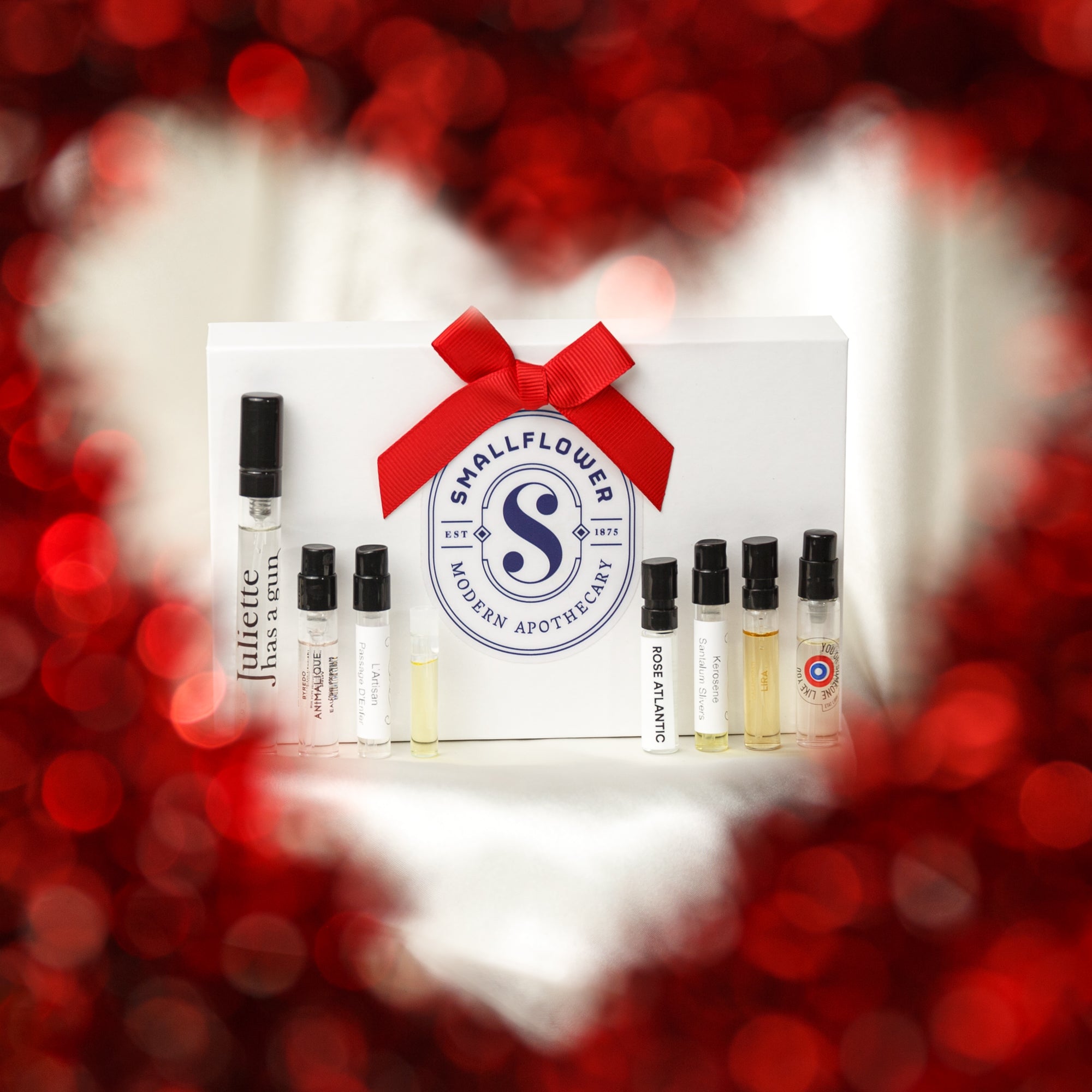 Smallflower Valentine's Day Fragrance Sample Kit (8 Piece Set)