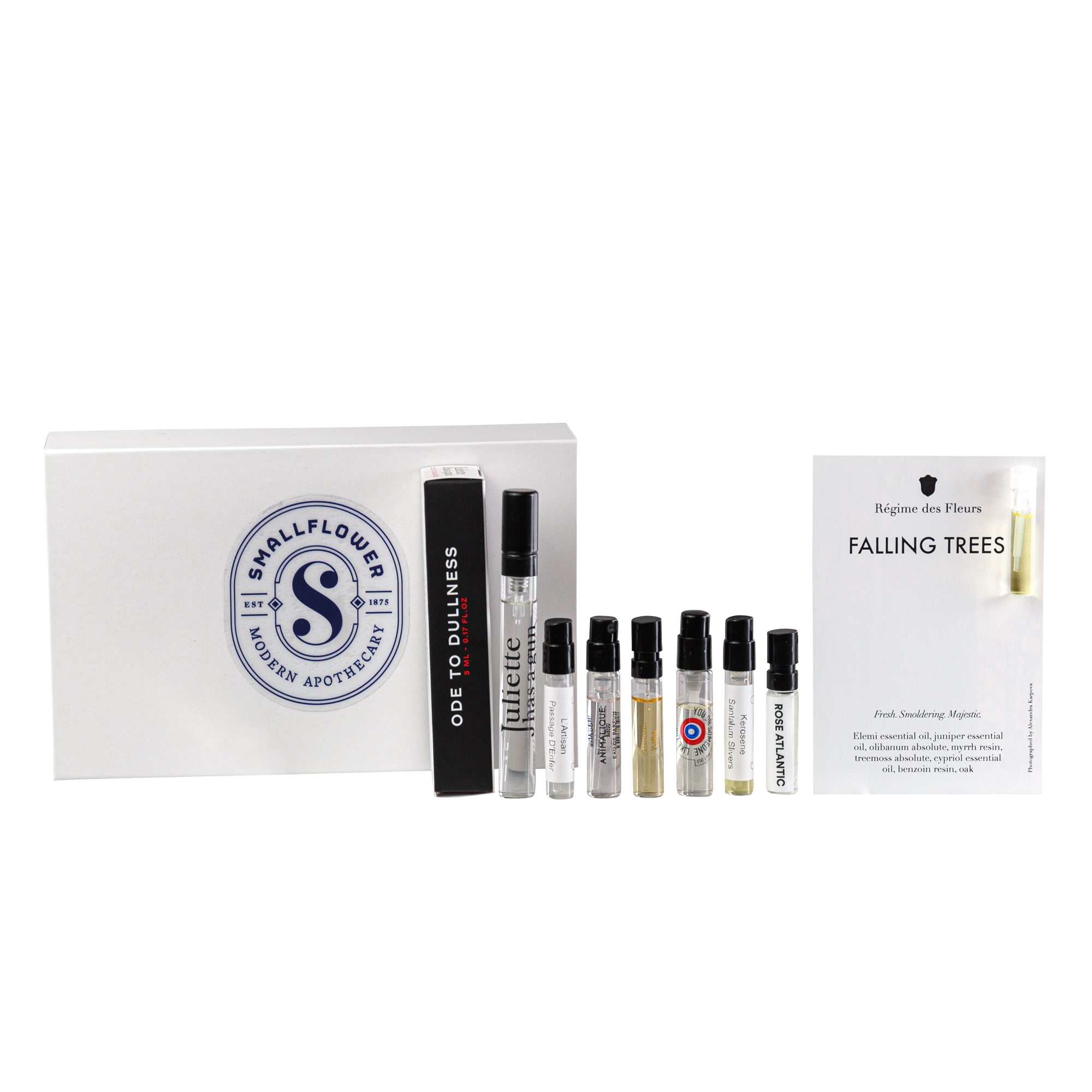 Smallflower Valentine's Day Fragrance Sample Kit (8 Piece Set)
