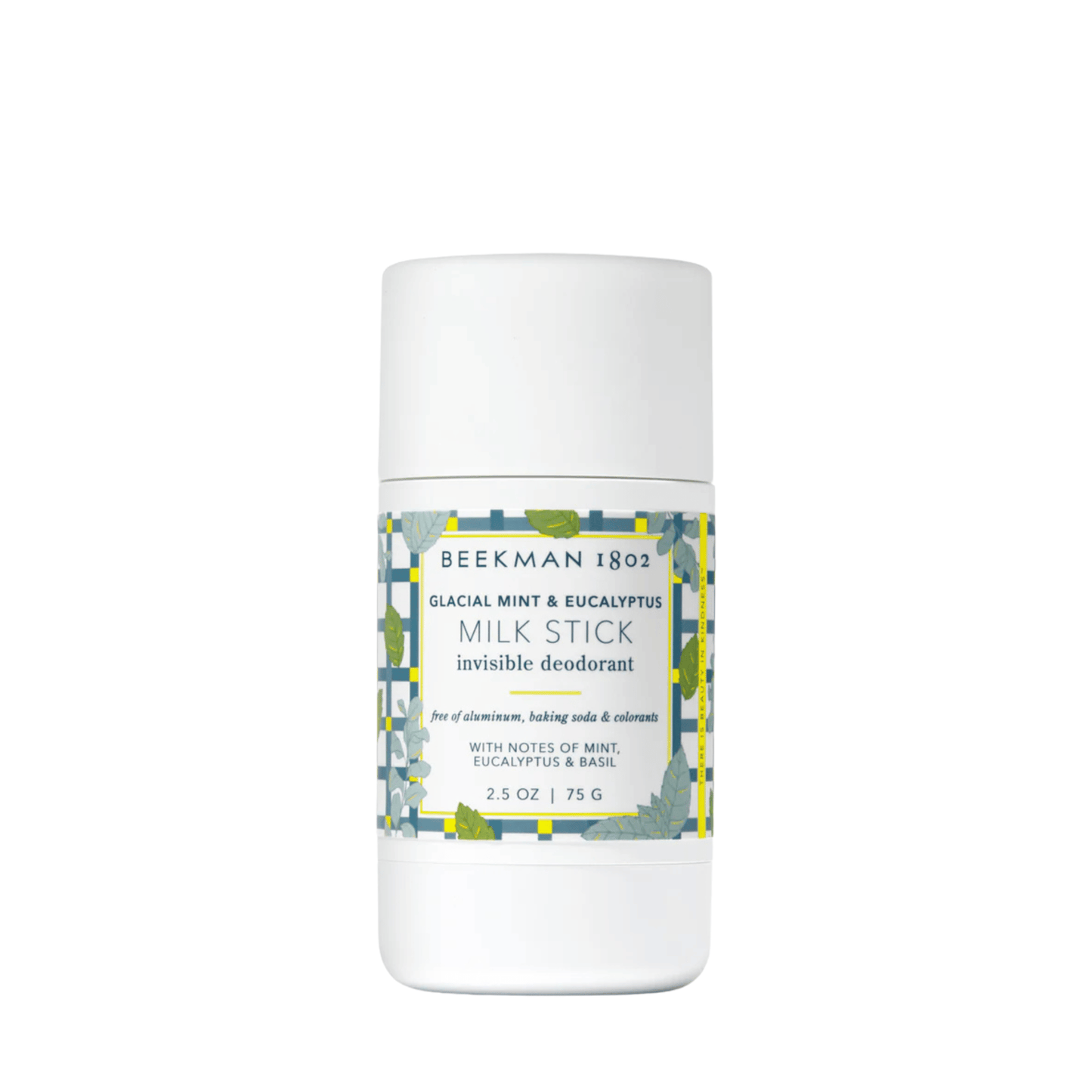 Beekman 1802 Glacial Mint & Eucalyptus Milk Stick Deodorant (2.5 oz ...