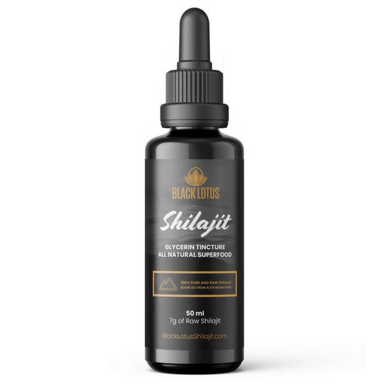 Black Lotus Shilajit Glycerin Tincture (50 ml) #10087614 – Smallflower