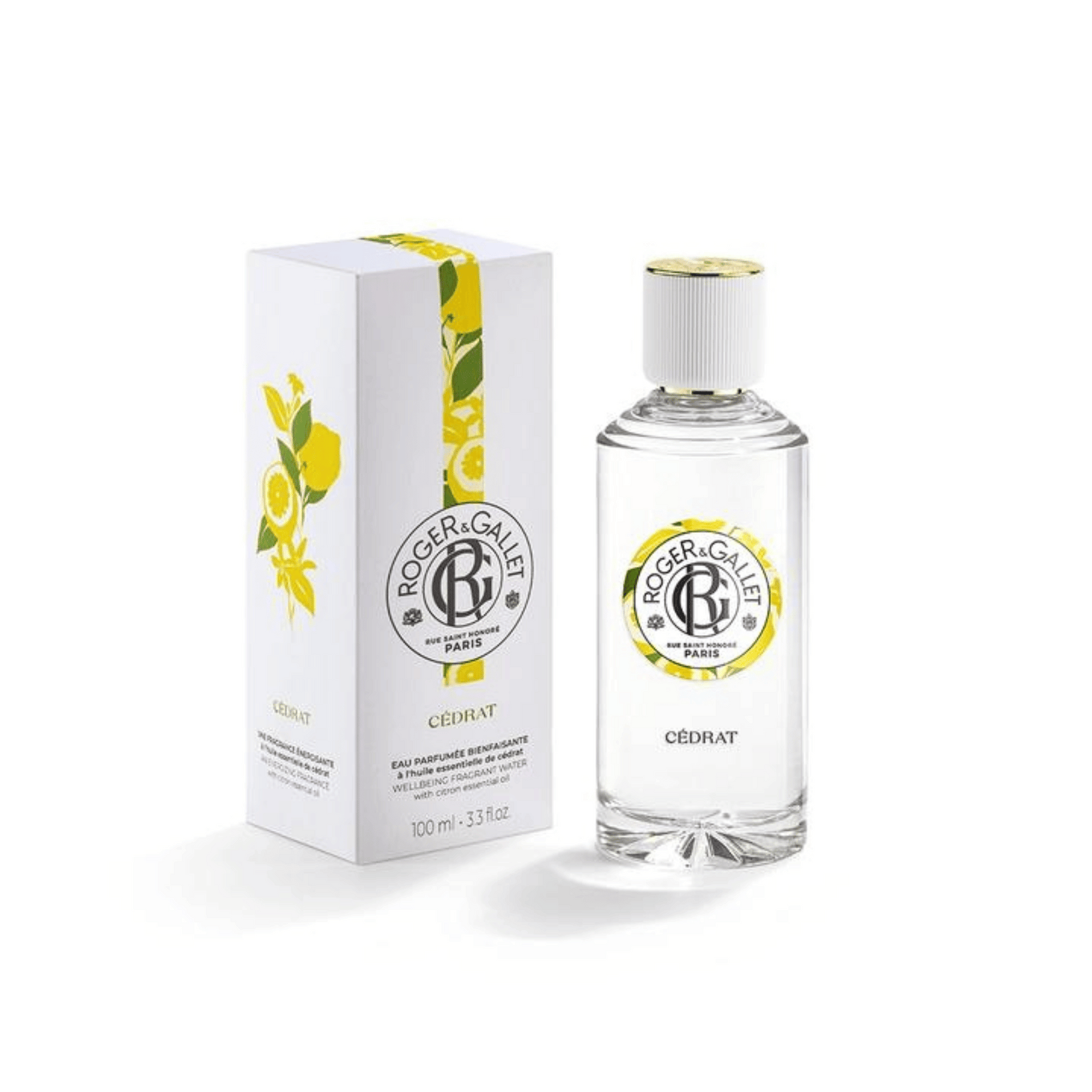 Roger & Gallet Cedrat (Citrus) Wellbeing Water Fragrance Spray (100 ml ...