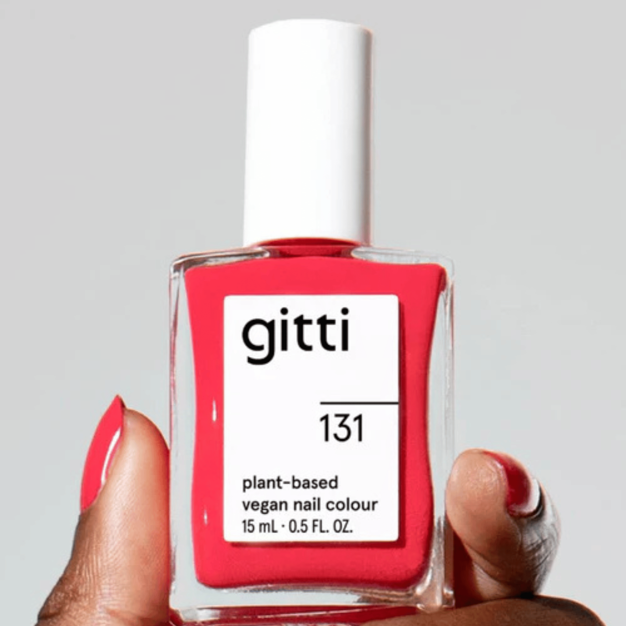 gitti no. 131 Bright Red Nail Polish (15 ml) #10091040 – Smallflower