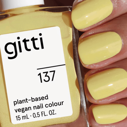 gitti no. 137 Bright Yellow Nail Polish (15 ml) #10091042 – Smallflower