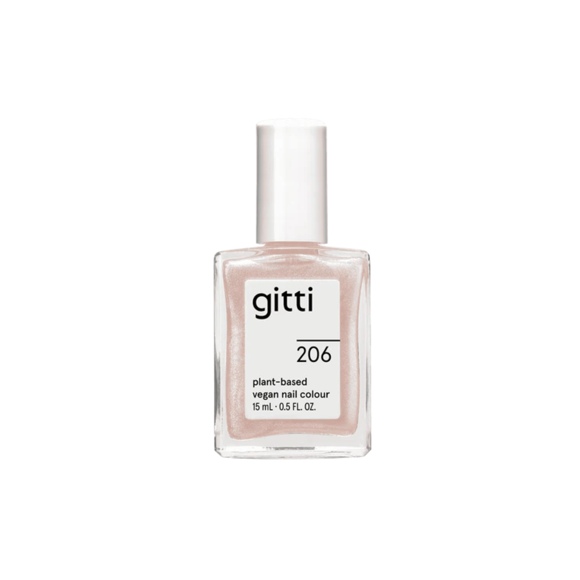 gitti no. 206 Pink Gleam Nail Polish (15 ml) #10091050 – Smallflower