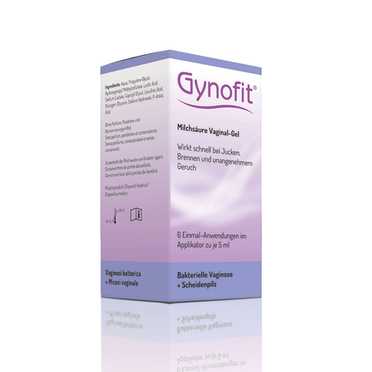 Gynofit Lactic Acid Vaginal Gel (6 count) #10087249 – Smallflower