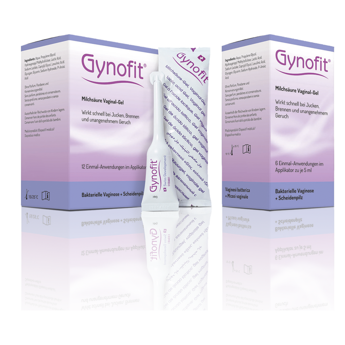 Gynofit Lactic Acid Vaginal Gel (6 count) #10087249 – Smallflower