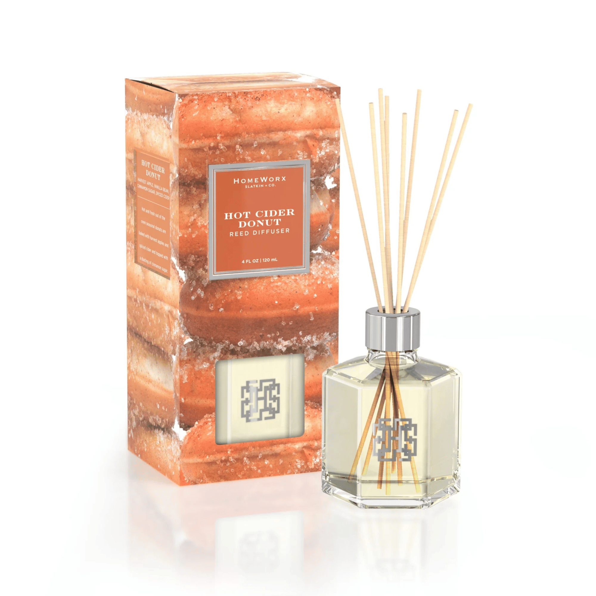 Homeworx Hot Cider Donut Reed Diffuser (4 fl oz) #10088509 – Smallflower
