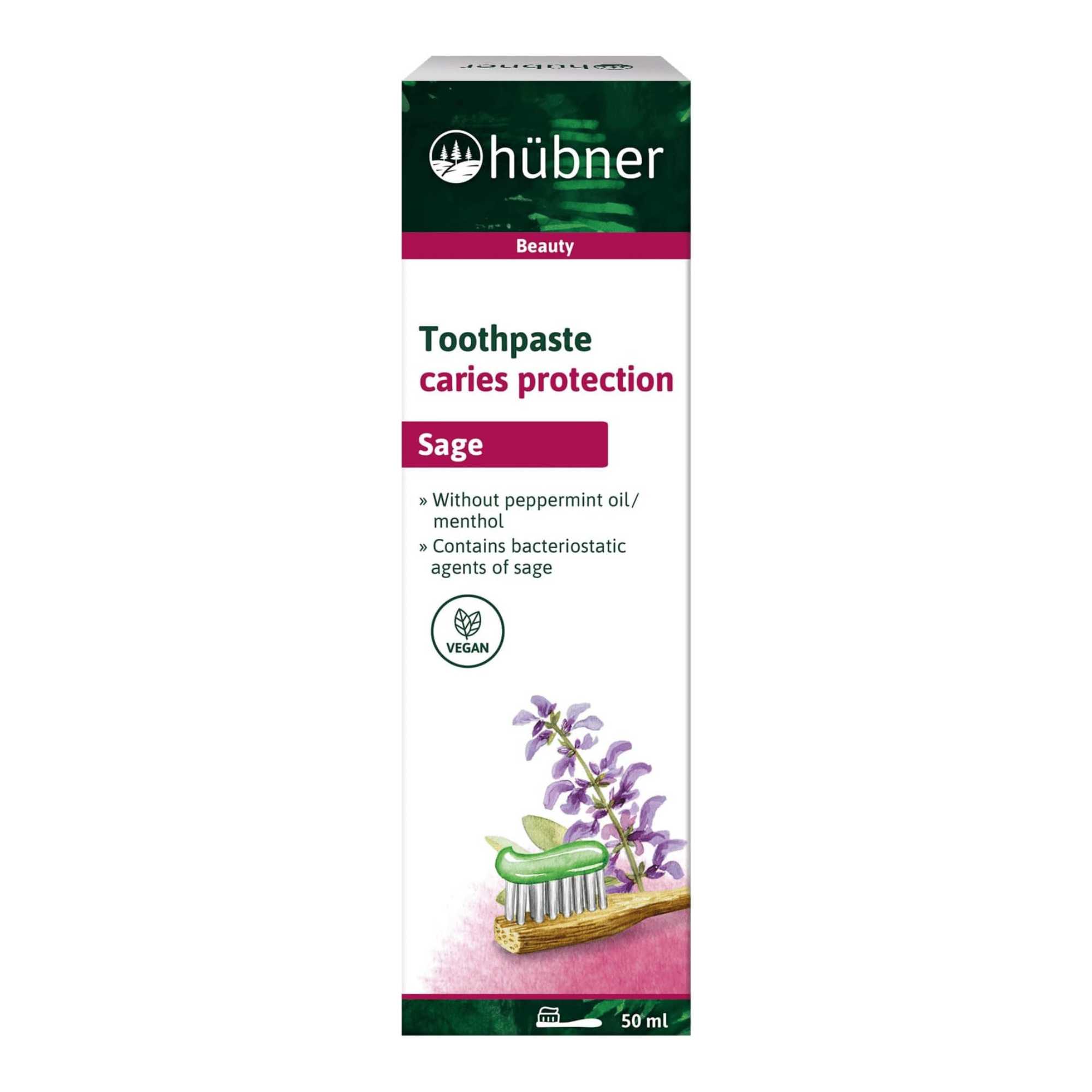 Hubner Sage Toothpaste (50 ml) – Smallflower