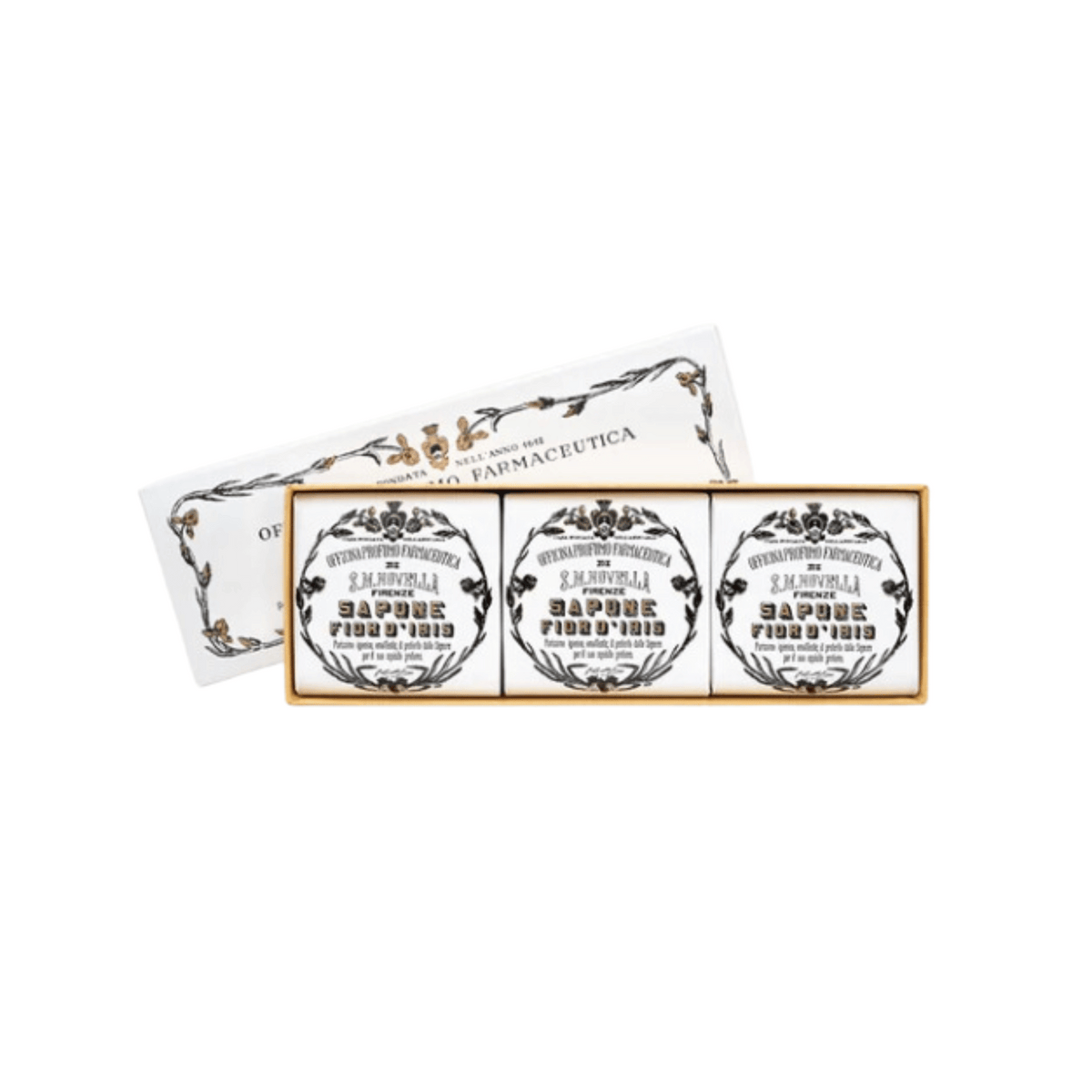 Santa Maria Novella Iris Milk Based Soaps (3x100 g) – Smallflower