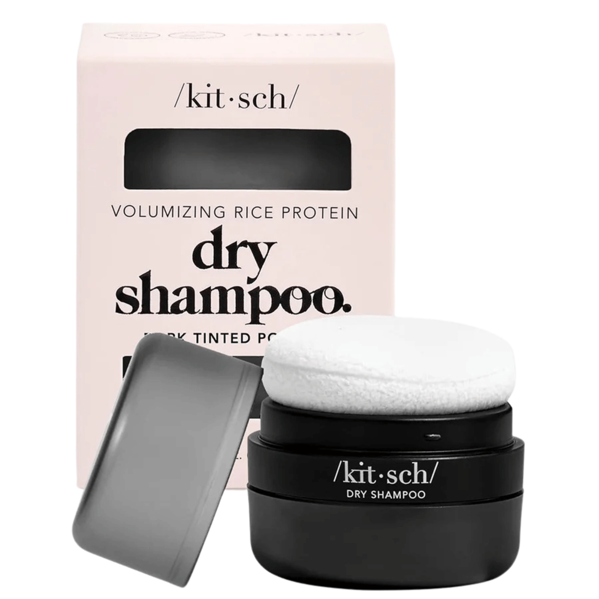 Kitsch Dark Tinted Volumizing Dry Shampoo Puff (0.28 oz) – Smallflower