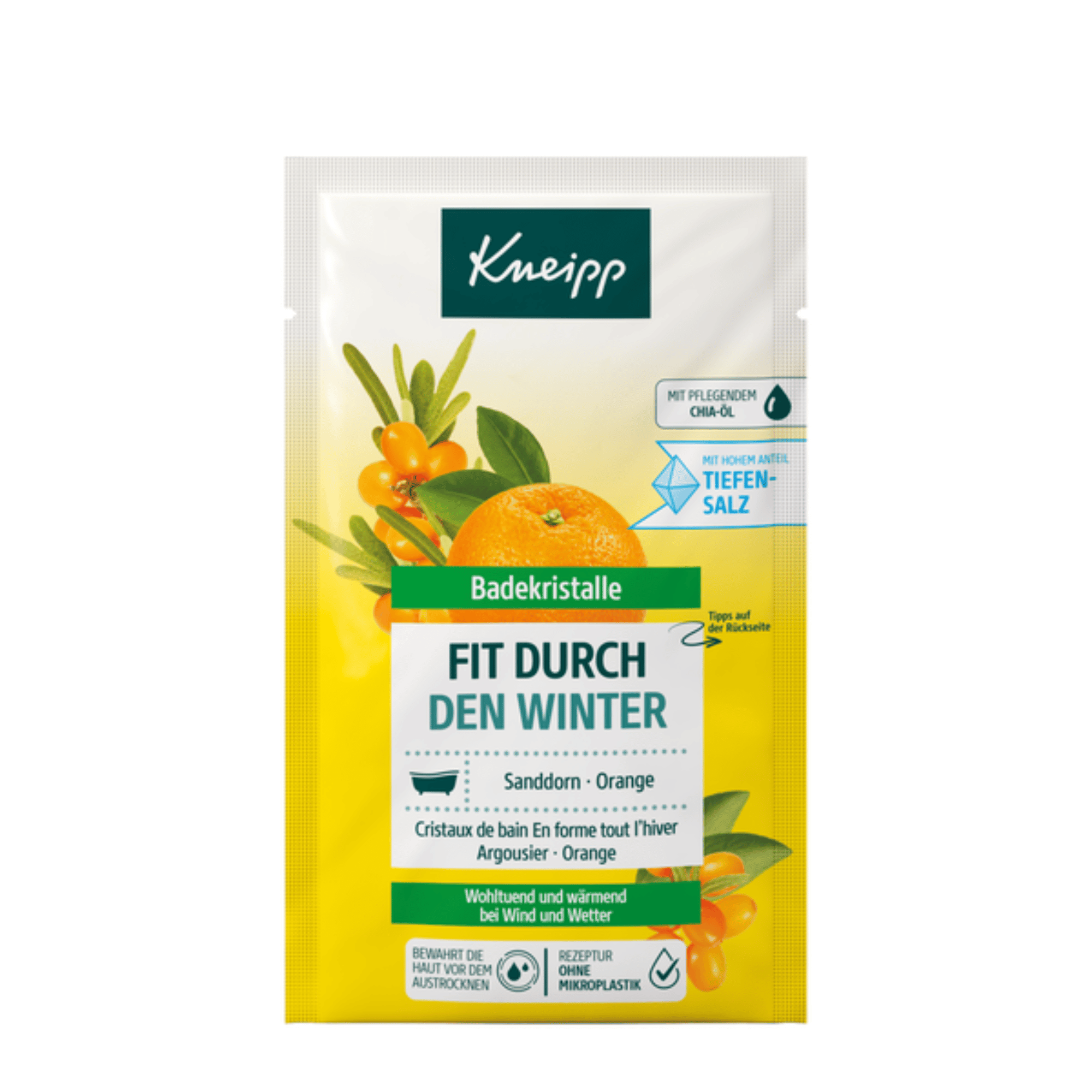 Kneipp Fit Through The Winter Bath Crystals Sachet (60 g) #10090649 ...