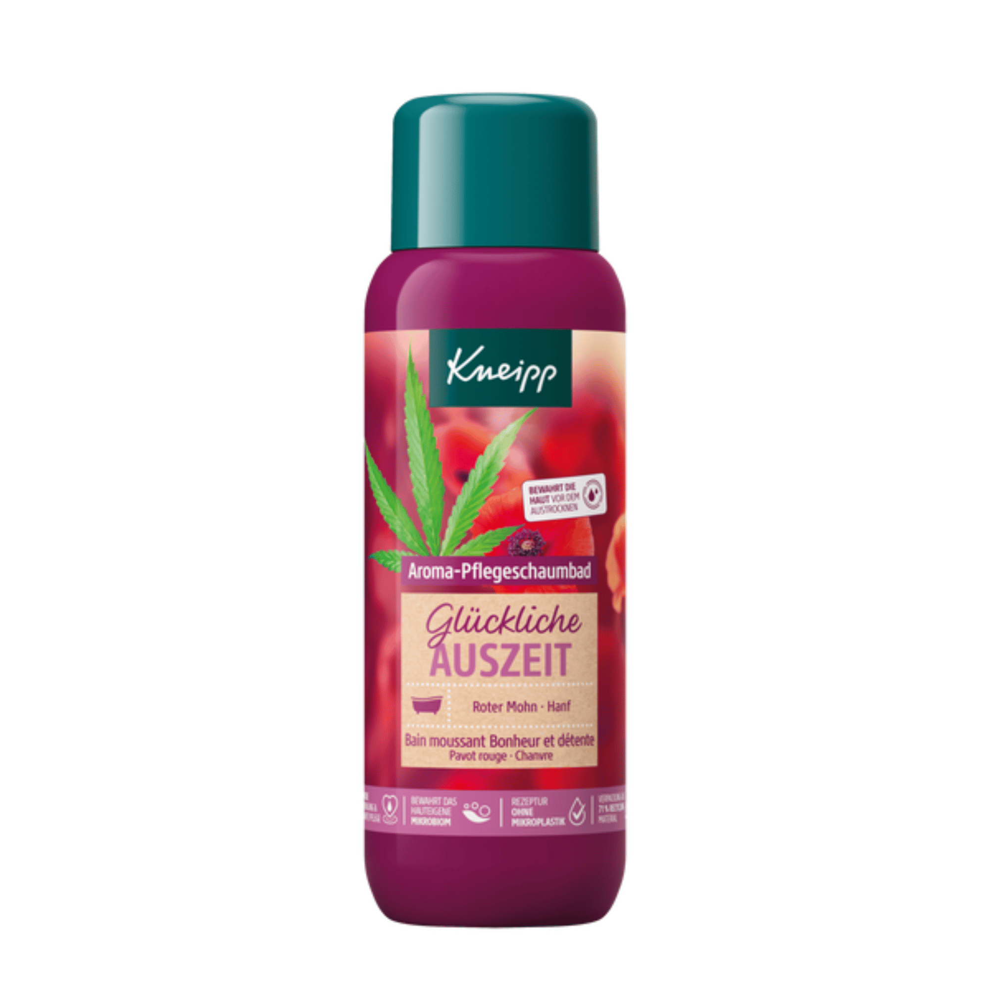 Kneipp Kneipp Red Poppy & Hemp Pure Bliss Bubble Bath (13.52 fl oz ...