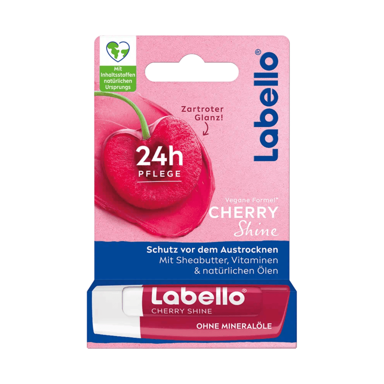 Labello Cherry Shine Lip Balm (0.16 oz) – Smallflower