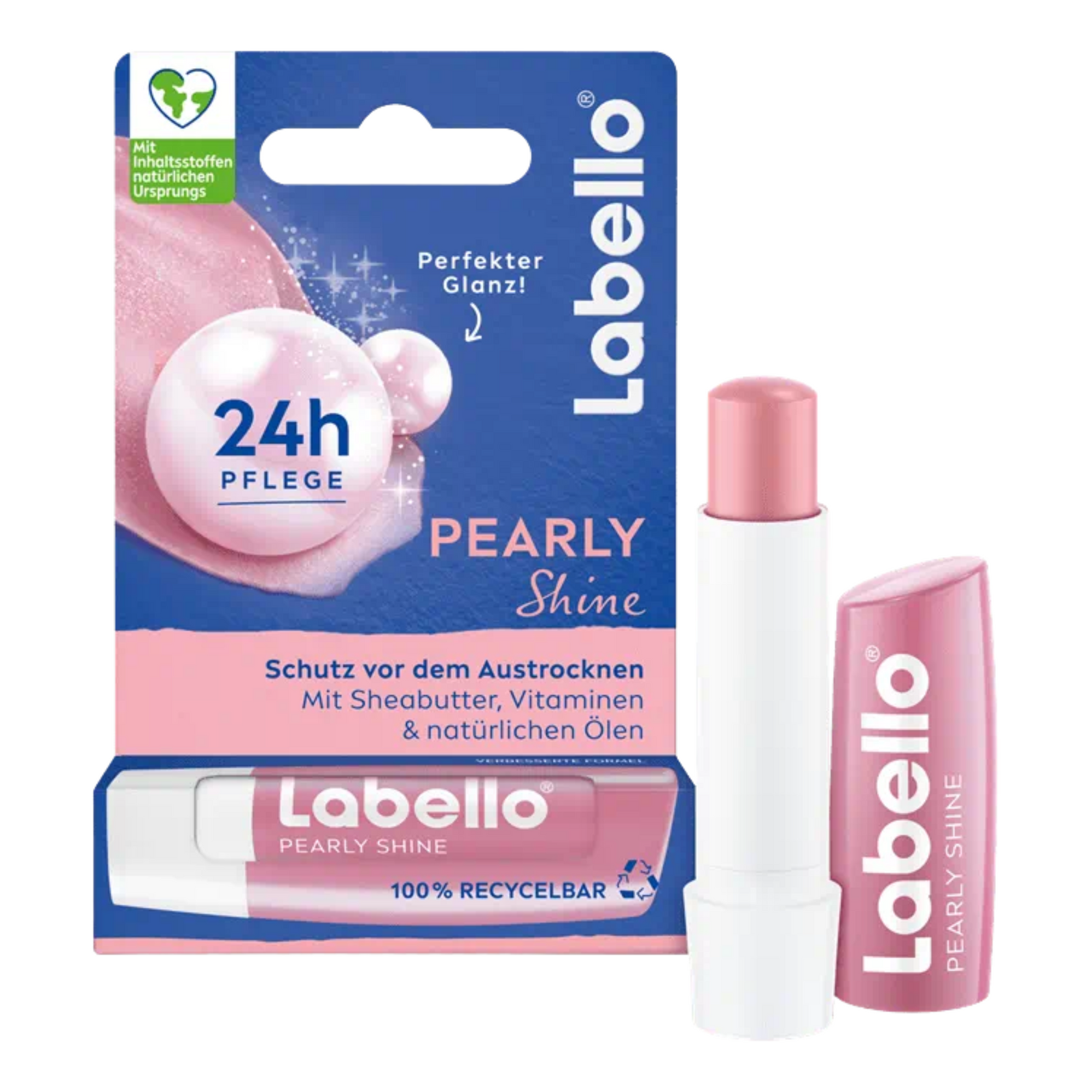 Labello Pearly Shine Lip Balm (4.8 g) – Smallflower