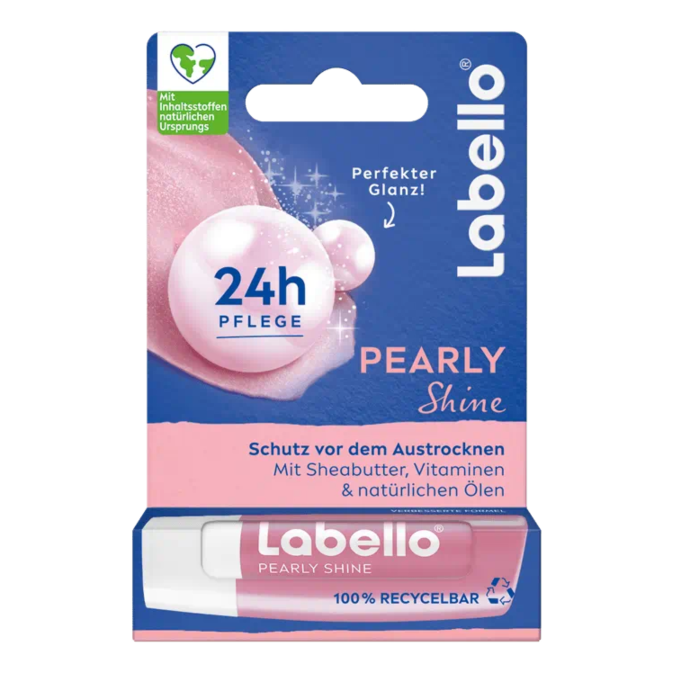 Labello Pearly Shine Lip Balm (4.8 g) – Smallflower