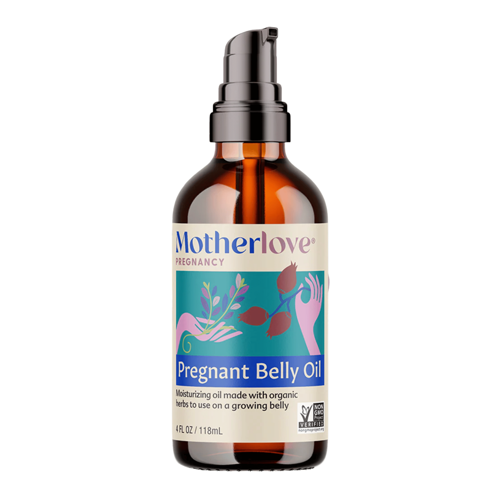 Motherlove Pregnant Belly Oil (4 oz) #10090145 – Smallflower