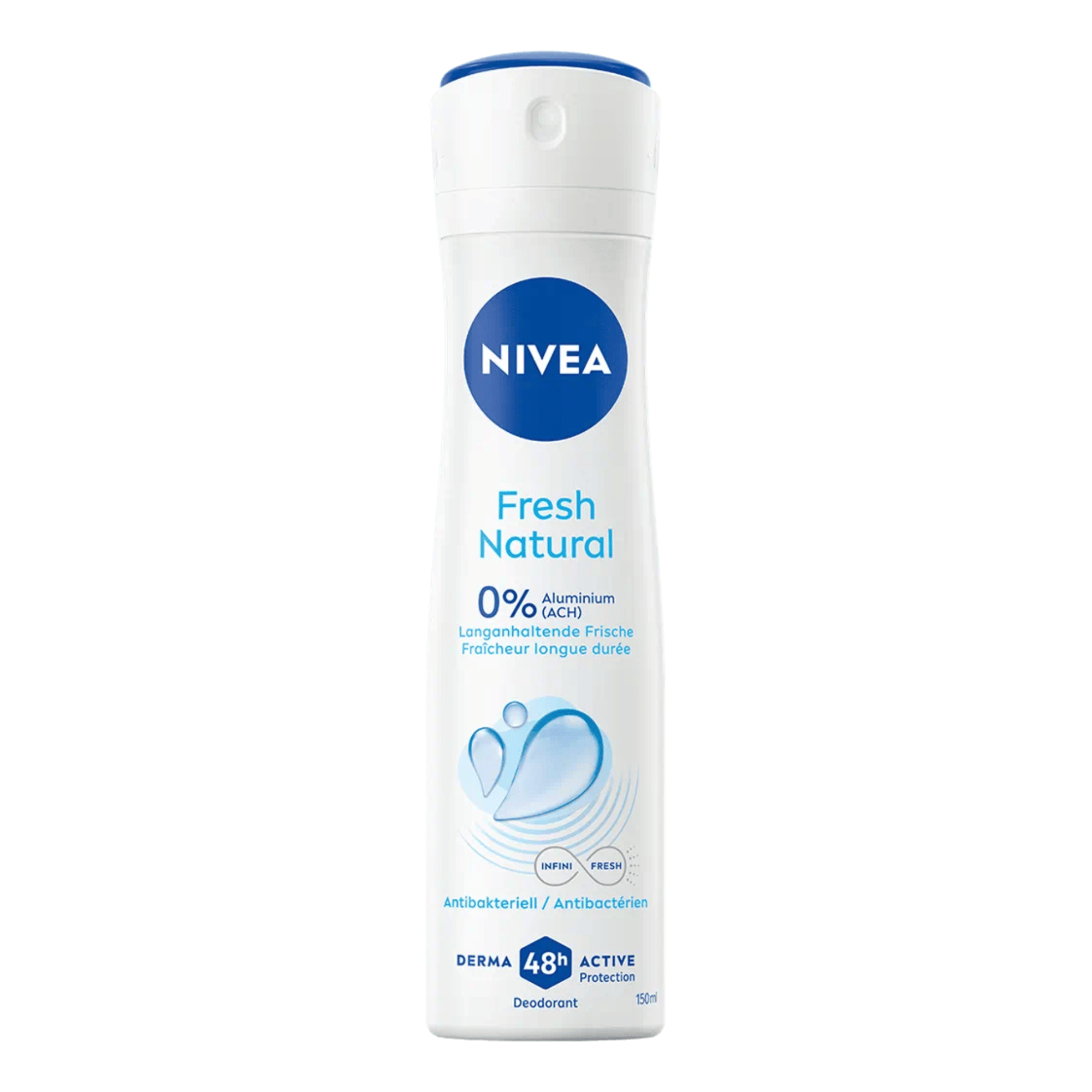 Nivea Women's Spray Fresh Natural Deodorant (150 ml) | Smallflower