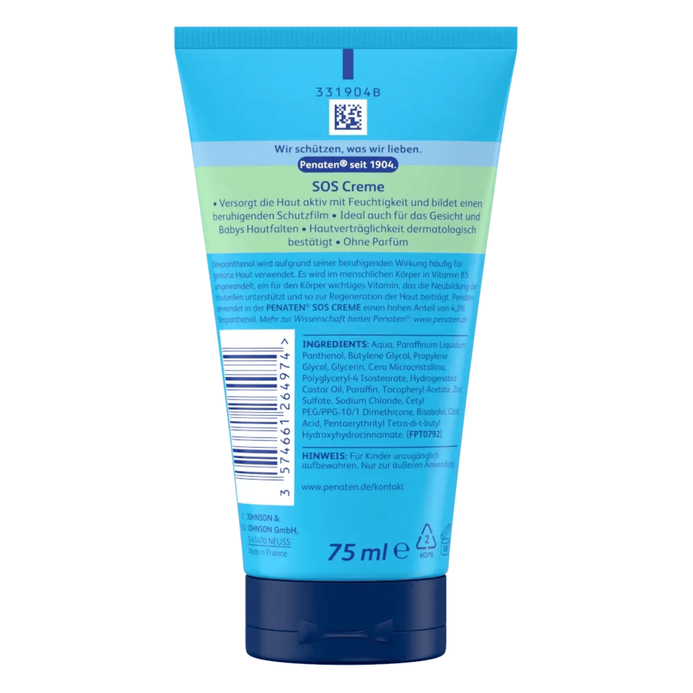 Penaten Intensive SOS Creme with Panthenol (75 ml) – Smallflower