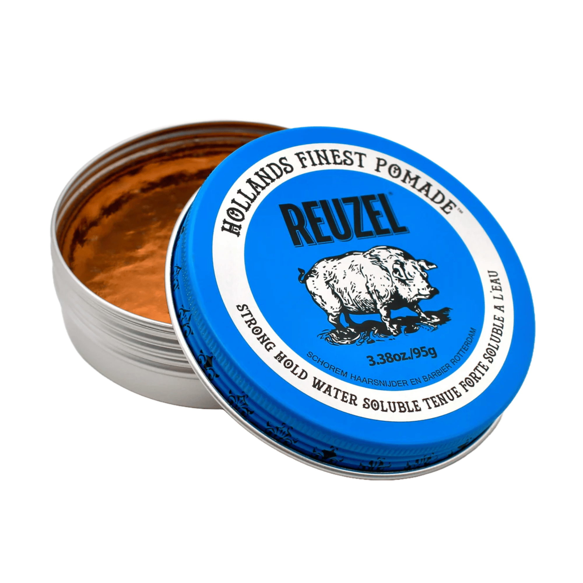 Reuzel Blue Pomade High Shine Strong Hold (3.38 oz) – Smallflower