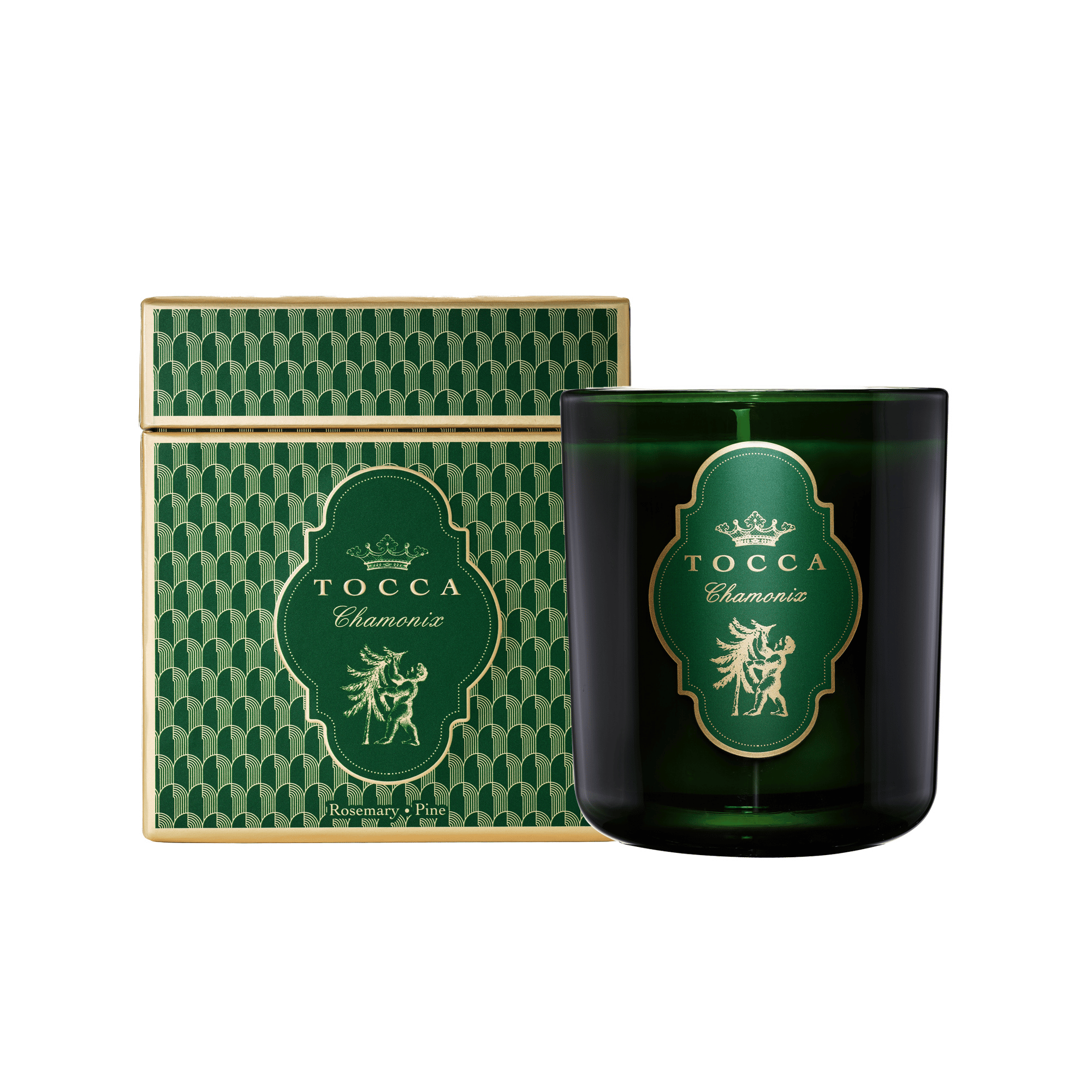 Tocca Chamonix Green Glass Candle (10 oz) #10090515 – Smallflower