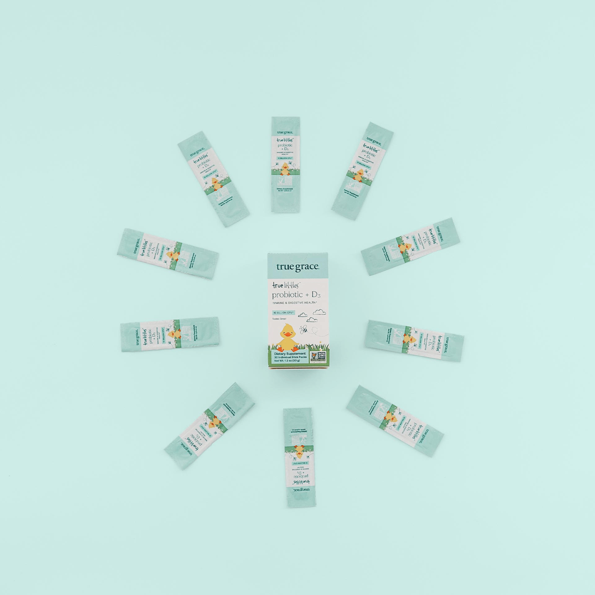 True Grace - True Littles Kids Probiotic + D3 (30 count) #10086428 ...