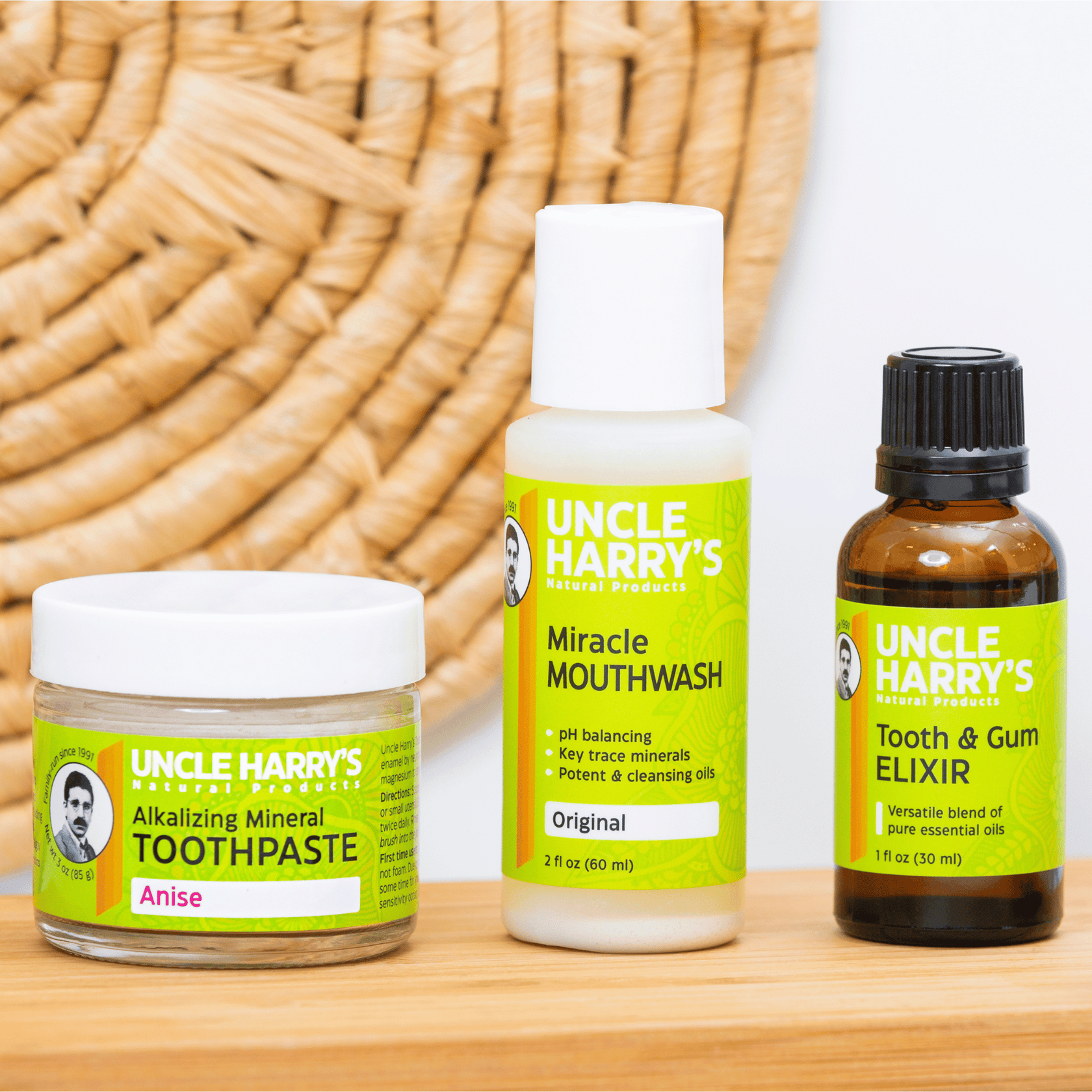 Uncle Harry's Tooth and Gum Elixir | 0.5 fl oz | Smallflower