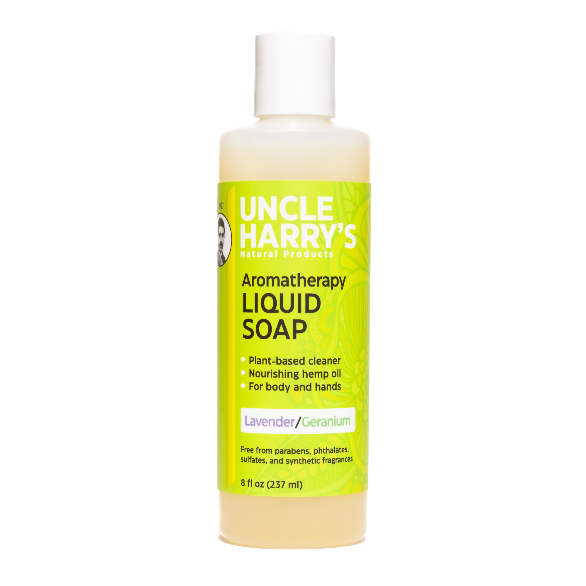 Uncle Harry's Natural Products Lavender Geranium Liquid Soap (8 fl oz ...
