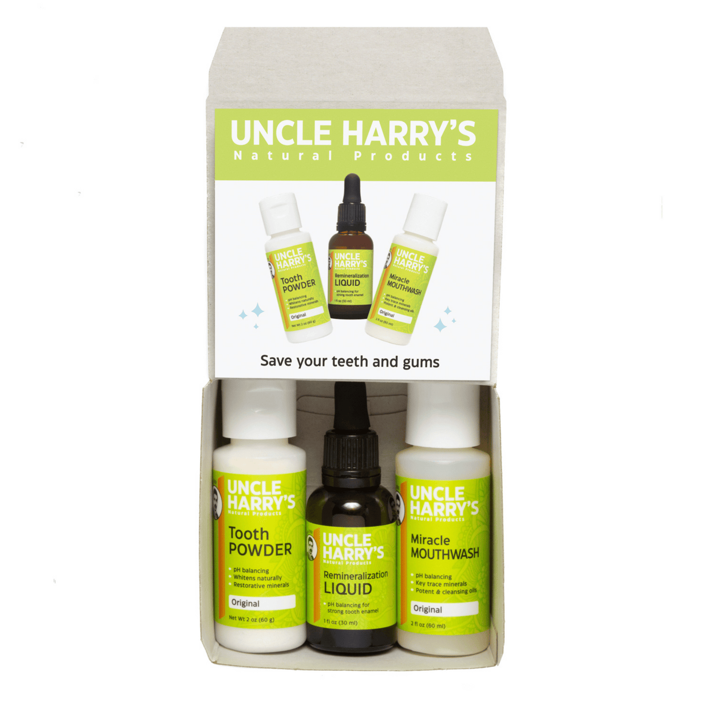 Uncle Harry's Natural Products Tooth Enamel Remineralization Kit ...