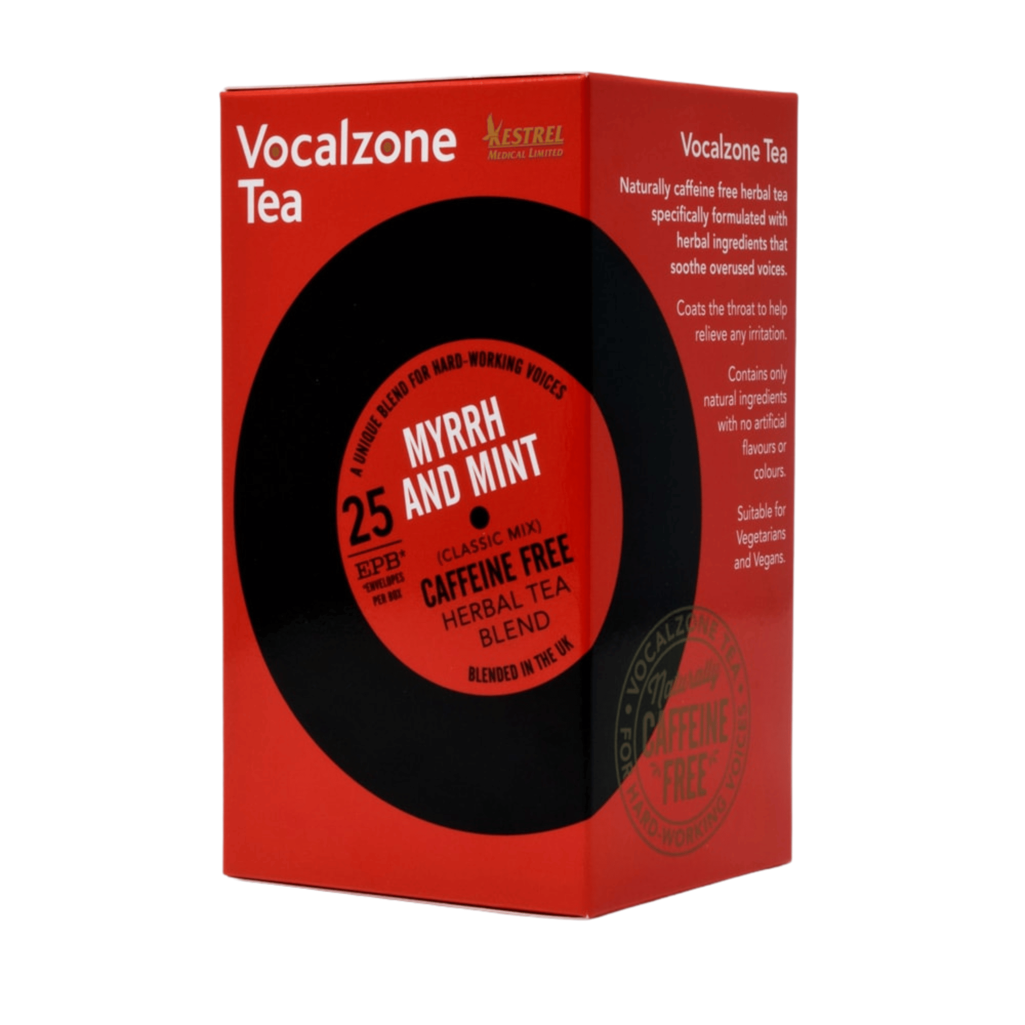 Vocalzone Caffeine Free Myrrh & Mint Tea (25 ct) #10089045 – Smallflower