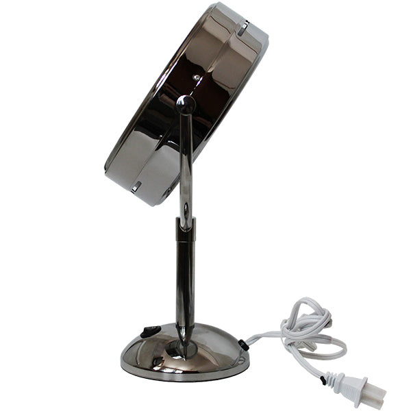 Kingsley Kingsley Lighted Round Vanity Mirror 8 inch Mirror – Smallflower