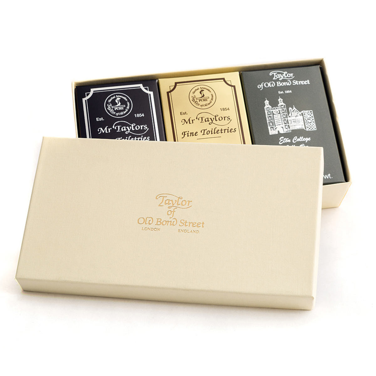 Taylor of Old Bond Street Mixed Bath Soap Gift Set (3x200 g) – Smallflower