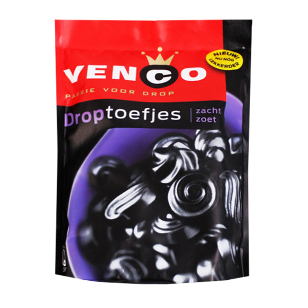 Venco Venco Droptoefjes (Soft Licorice) (225 g) – Smallflower
