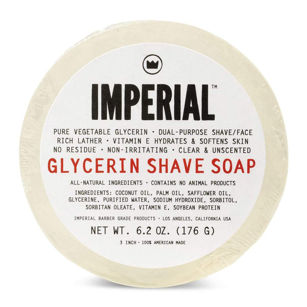 Imperial Glycerin Shave Soap (6.2 oz) – Smallflower
