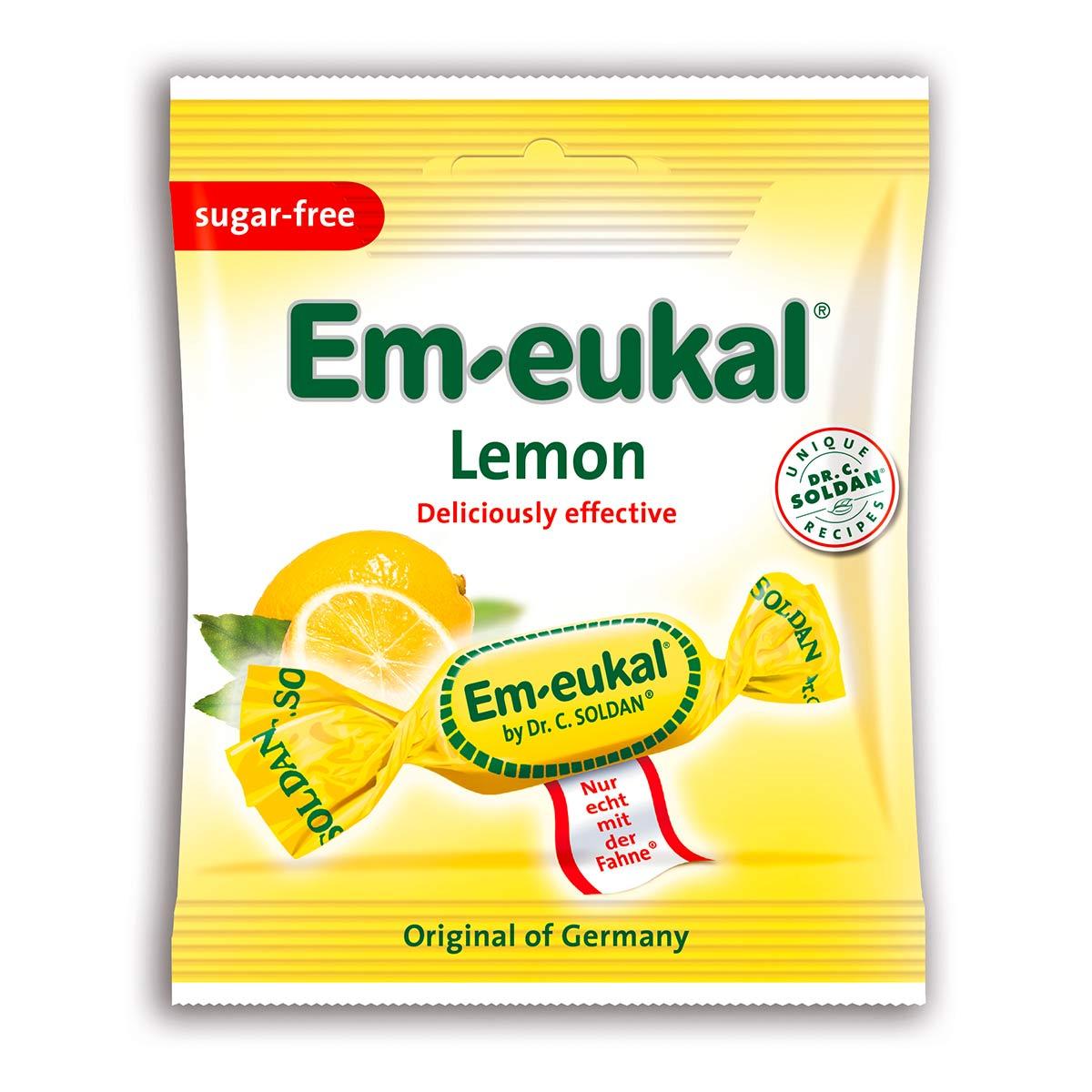 Soldan Em-eukal Lemon Drops - Sugar-Free (1.8 oz) – Smallflower