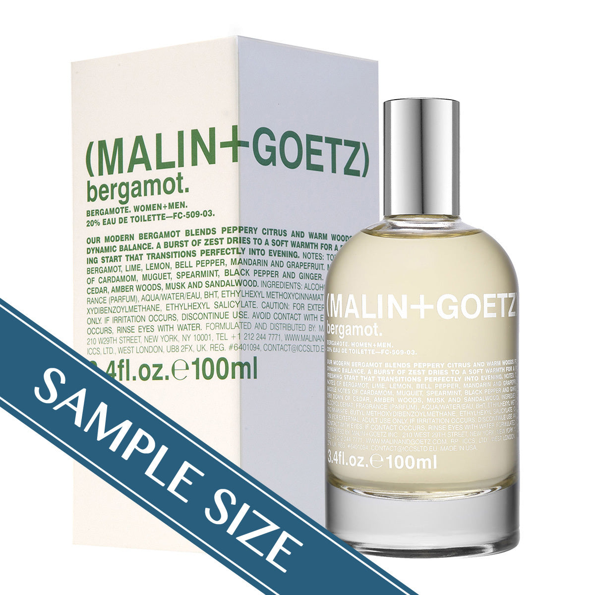MALIN+GOETZ Sample - Bergamot EDP (1 ml vial) – Smallflower