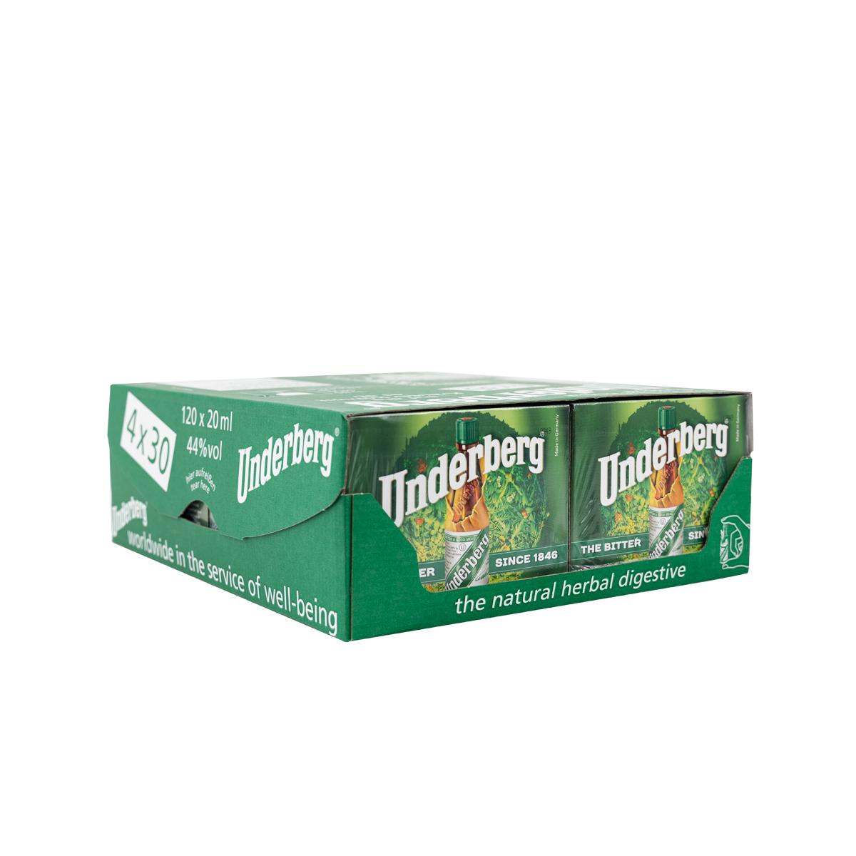 Underberg Underberg 4x30 Full Case (120 count) – Smallflower