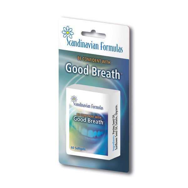 Scandinavian Formulas Good Breath caps (60 count) – Smallflower