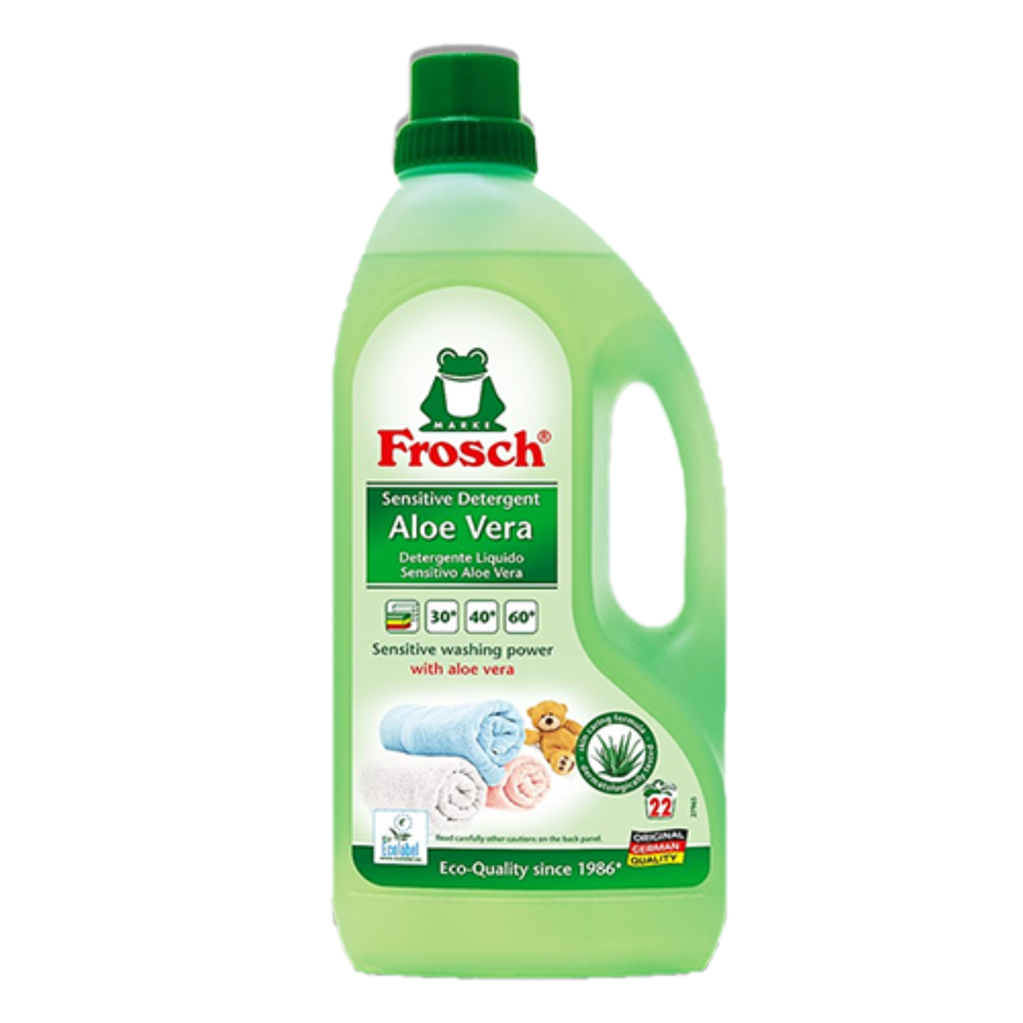 Frosch Sensitive Aloe Vera Laundry Detergent (1.5 L) – Smallflower
