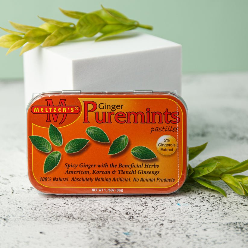 Meltzer's Ginger Puremints (50 g) – Smallflower