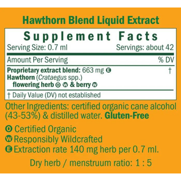 Herb Pharm Hawthorn Blend (4 fl oz) – Smallflower