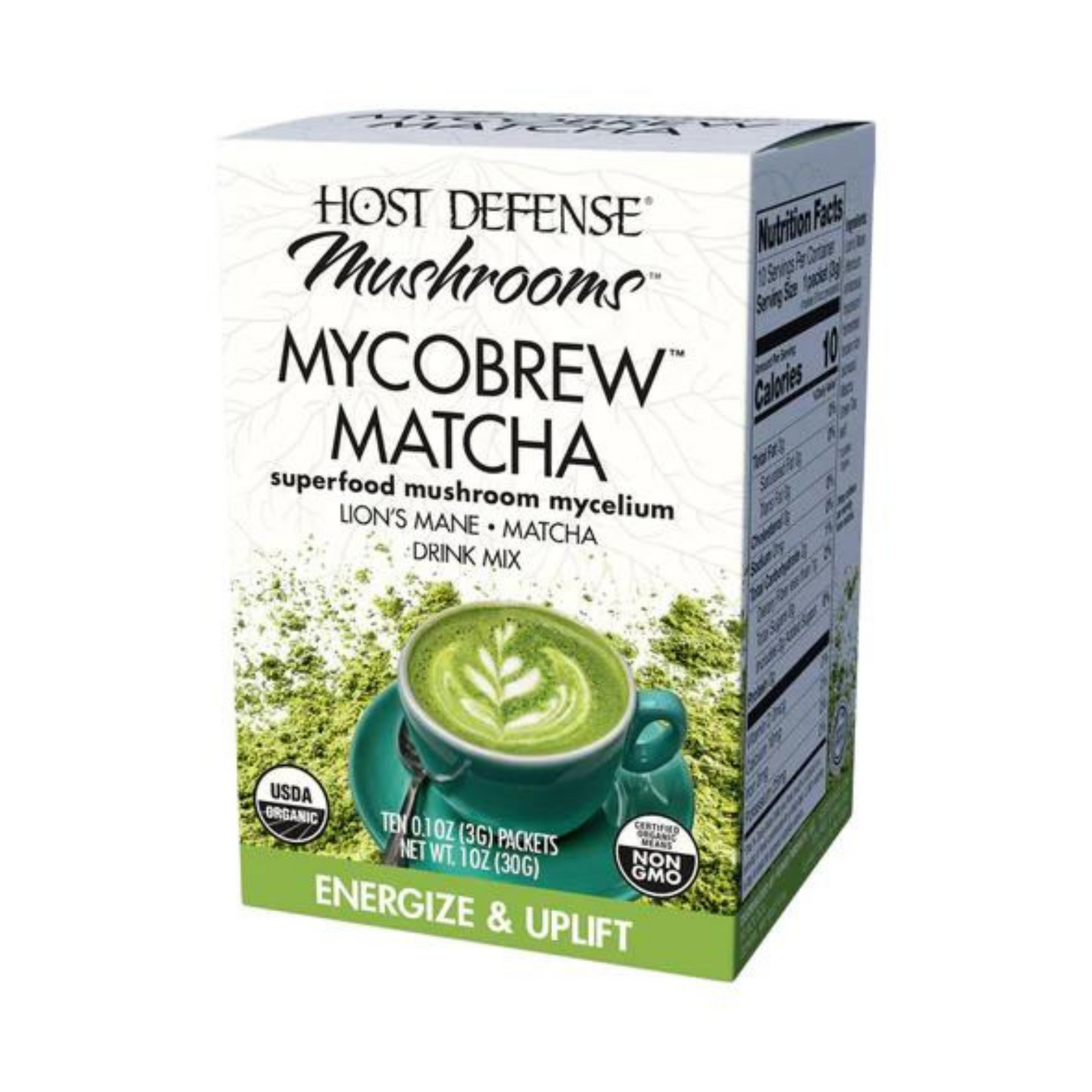 Host Defense MycoBrew Matcha Packets (10 count) – Smallflower
