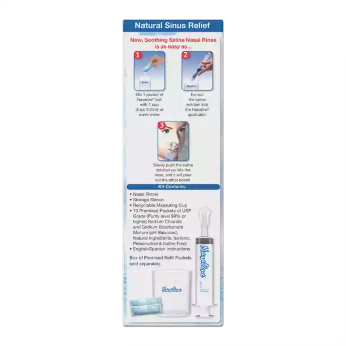 Nasaline Nasal Irrigator – Smallflower