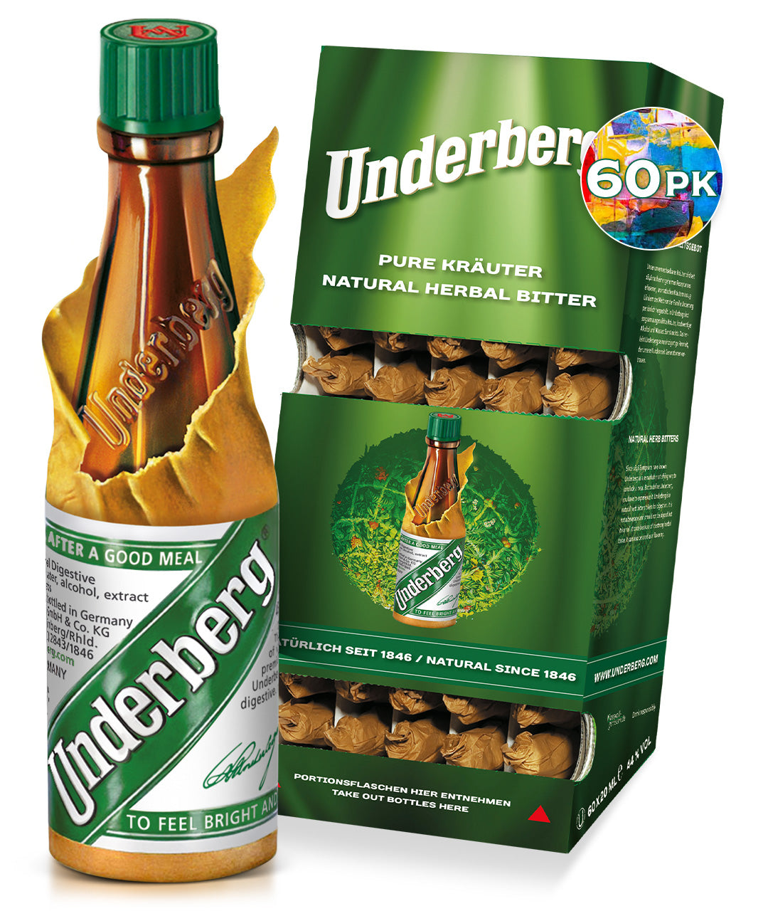Underberg Underberg 60 Pack (60 count) – Smallflower