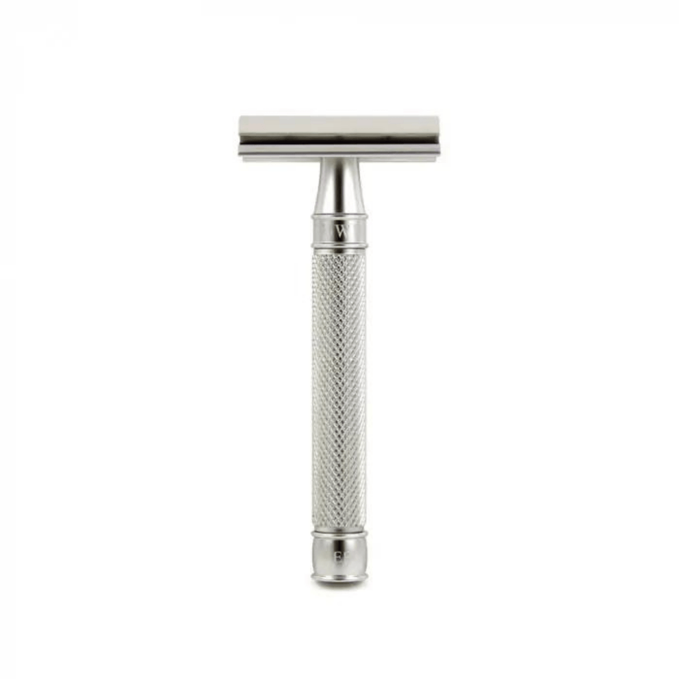 Edwin Jagger 3ONE6 Stainless Steel Knurled CLOSED Comb Safety Razor ...