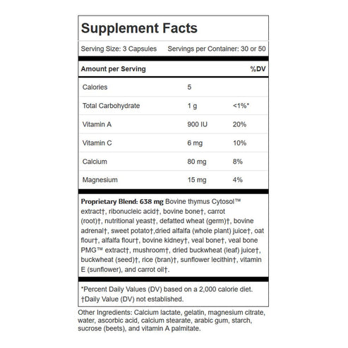 Standard Process Congaplex (90 count) – Smallflower