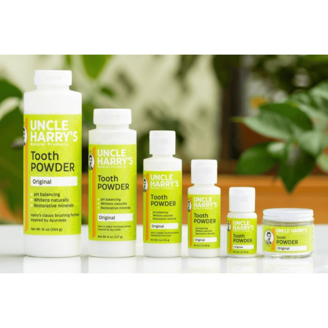 Uncle Harry's All-Natural Tooth Powder | 2 oz | Smallflower